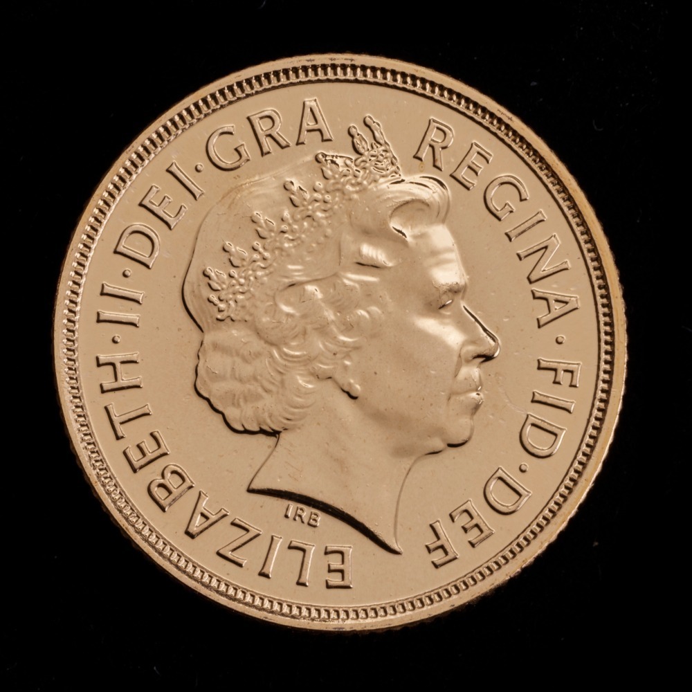 2012 Brilliant Uncirculated Sovereign Struck on the Day of Her Majesty ...
